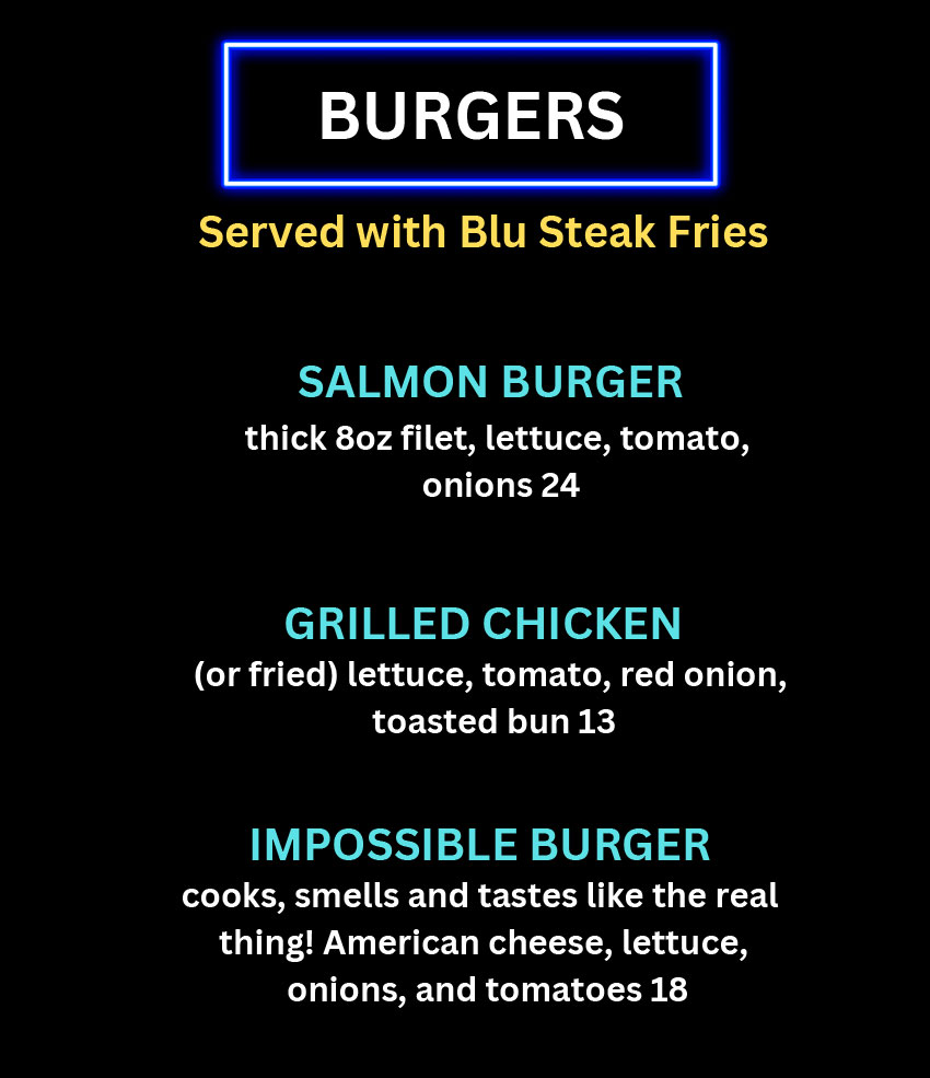 Food Menu 1 – Blu Seafood House