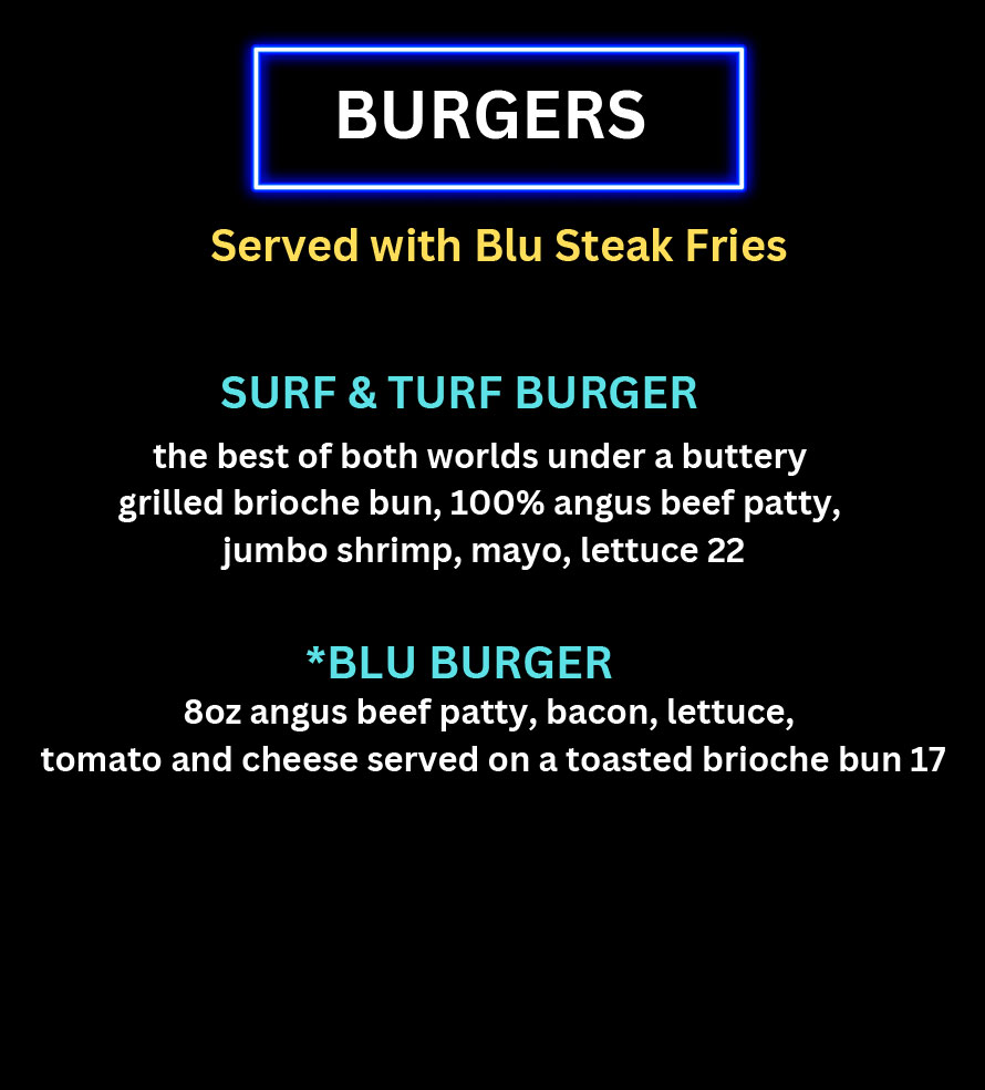 Food Menu 1 – Blu Seafood House